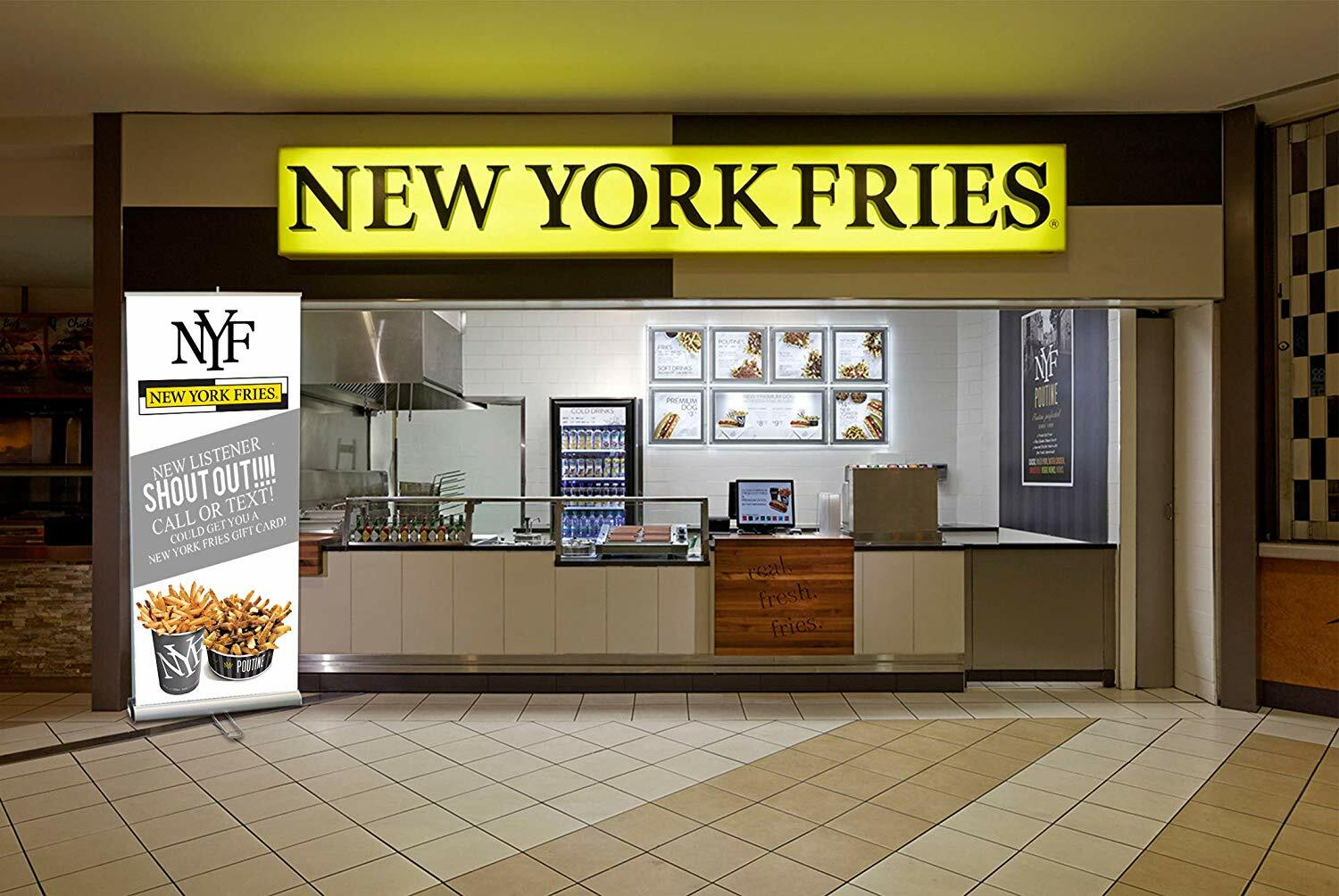 Double Sided Standard Retractable Banner Stand w/ Roll up Sign Display ...