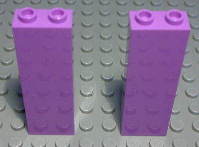 Lego Stein 1x2x5 Lila 2 Stück (132 #) | eBay