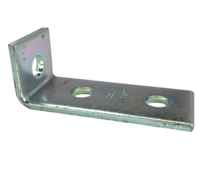 UNISTRUT P1326 3-Hole 90-Degree Channel Strut Fitting Galvanized, 1/2 ...