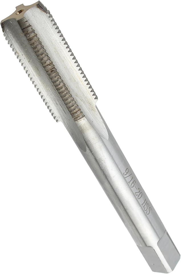 Right & Left 9/16-20 Hand Thread Tap HSS Set, 9/16'' - 20 TPI for Bike ...