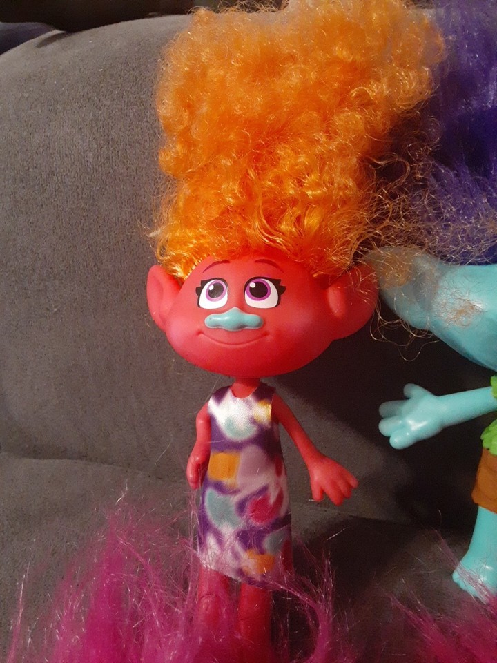 Dreamworks Trolls Lot Of 7 Doll Troll Toy Figures Branch Poppy Guy ...