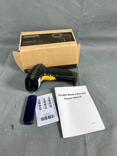 Nadamoo Bur3003, Wireless Barcode Scanner, Cordless USB, YHD-5100 | eBay