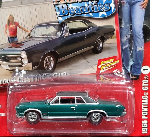 Johnny Lightning 65 1965 Pontiac GTO American Beauties Car w/RRs ...