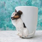 Funny Coffee Dog Mug PET PORTRAIT CUP Dog mum present custom Dog decor ...