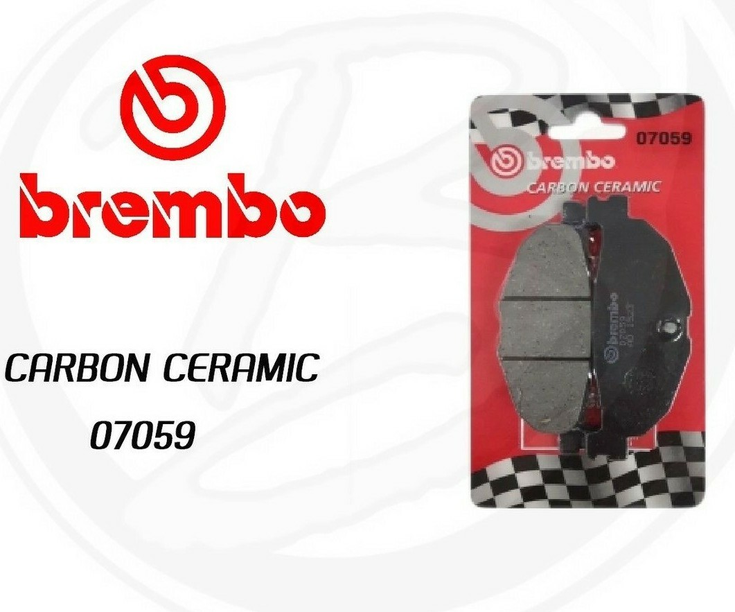 1 CP Rear Brake Pads Brembo Carbon Ceramic Yamaha T-Max TMAX 500 2008 ...