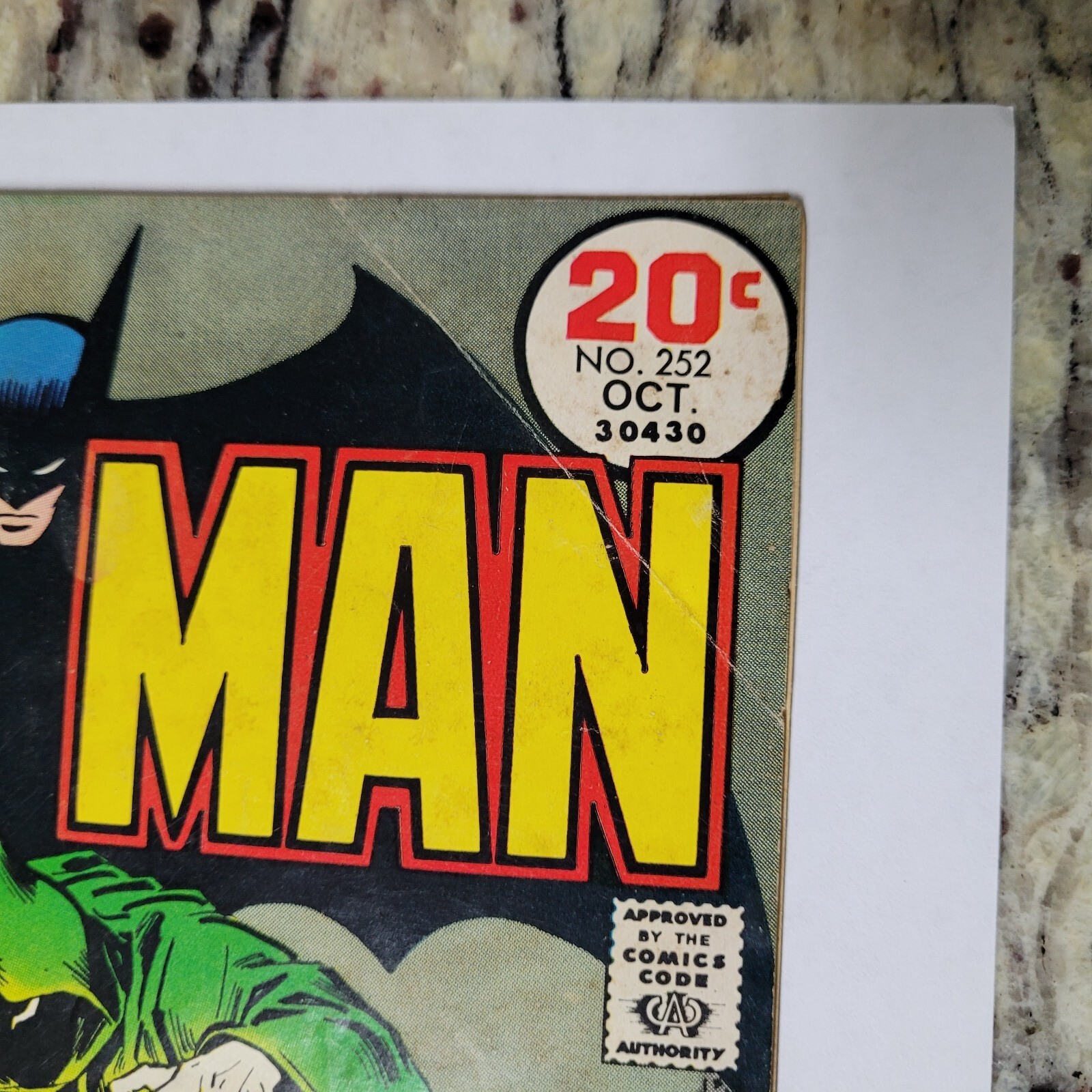 BATMAN #252 1ST APPEARANCE OF THE SPOOK ROBIN BACK-UP STORY NICK CARDY ...