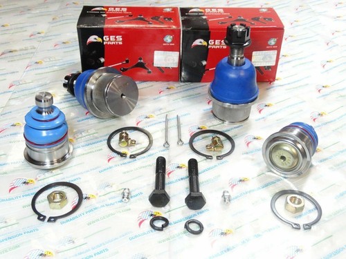 4 Front Upper & Lower Ball Joints Fit 2002-2007 Trailblazer Envoy K6663 ...