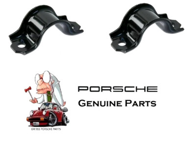PORSCHE 911 924 944 REAR Suspension Stabilizer Bar Bracket SET ...