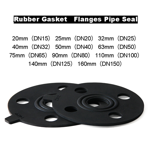 Rubber Gasket EPDM To Suit Flanges Pipe Seal 20 mm（DN15） to 160 mm ...
