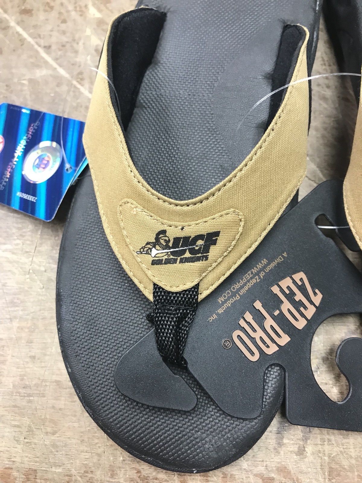 Zep Pro Flip Flops Men’s University Of Central Florida NWT Size 12 ...