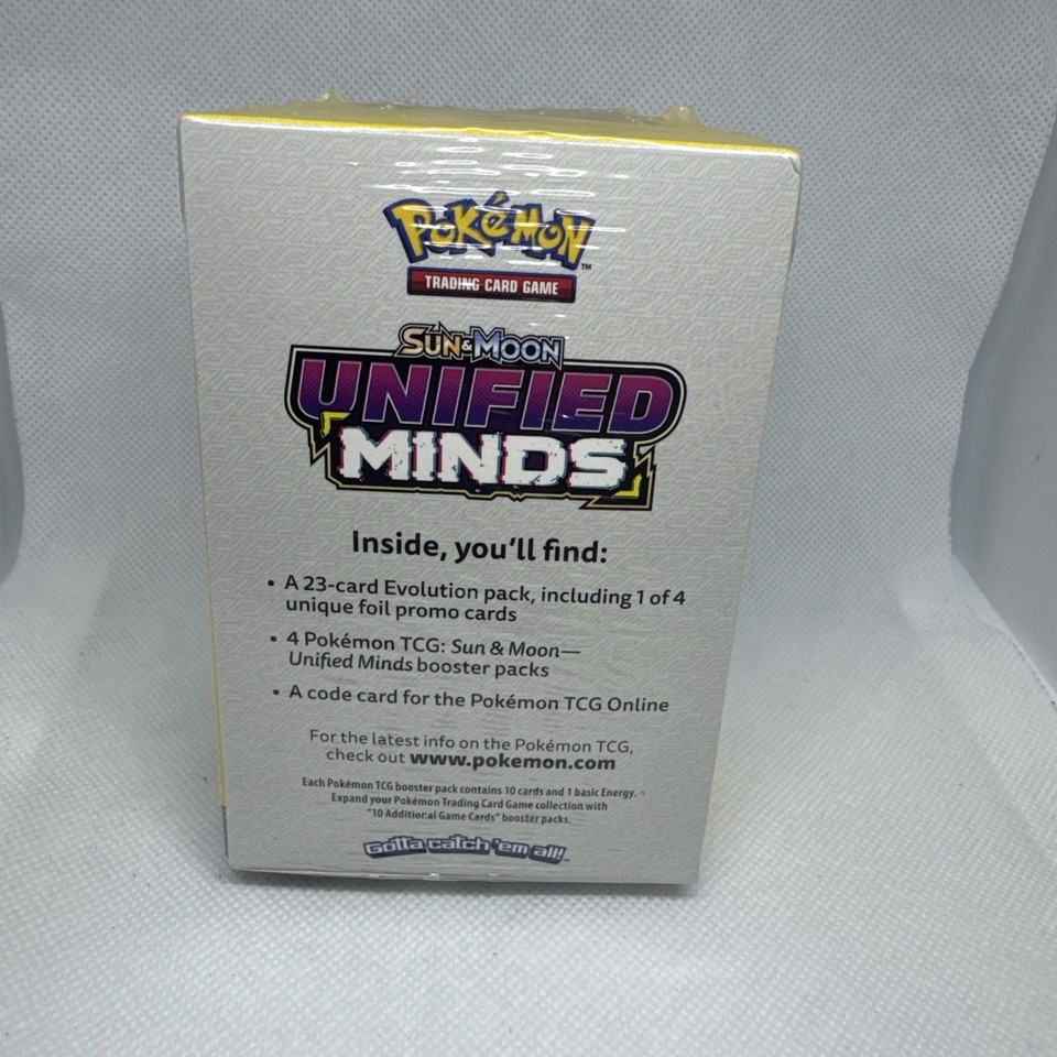 Pokemon FACTORY SEALED UNOPENED BUILD & BATTLE BOX Sun & Moon Unified ...