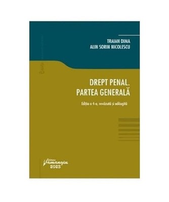 Drept Penal. Partea Generala, Traian Dima, Alin Sorin Nicolescu | eBay UK