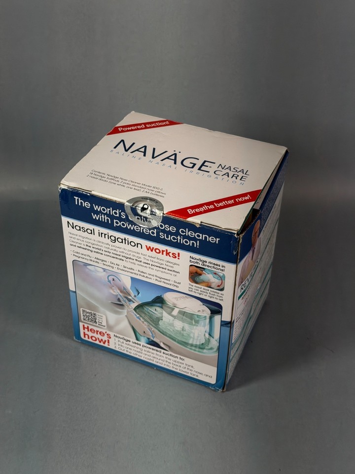 Navage Nasal Care Saline Nasal Irrigation Kit, Model SDG-2 Sealed | eBay