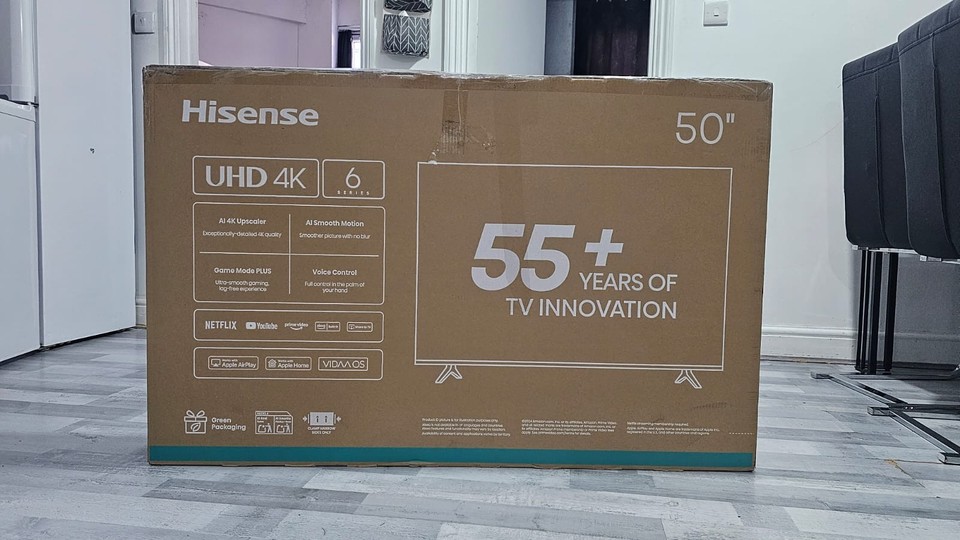 Hisense 50A6NTUK 4K HDR SMART TV A6 SERIES#TV FOR SALE Fast delivery ...