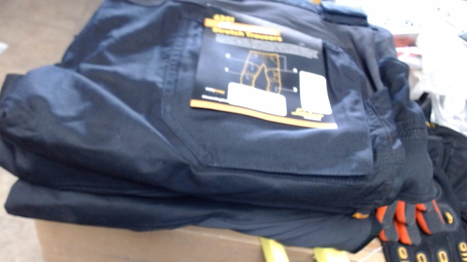 Snickers AllAroundWork 6351 Pants Blk size 164 - 50" waist 32" inseam ...