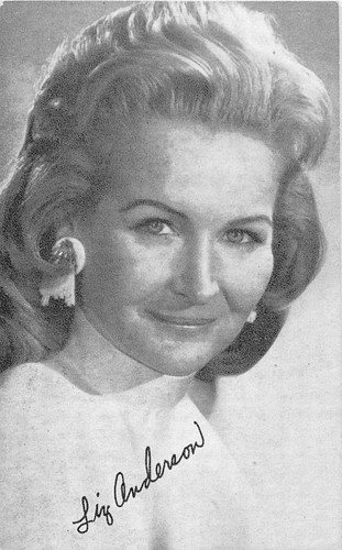 LIZ ANDERSON AMERICAN COUNTRY MUSIC SINGER/SONGWRITER ARCADE CARD NON-P ...
