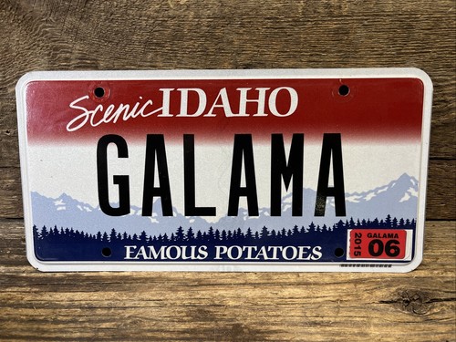 Idaho Vanity License Plate ~ GALAMA ~ Glamorous Grandma | eBay