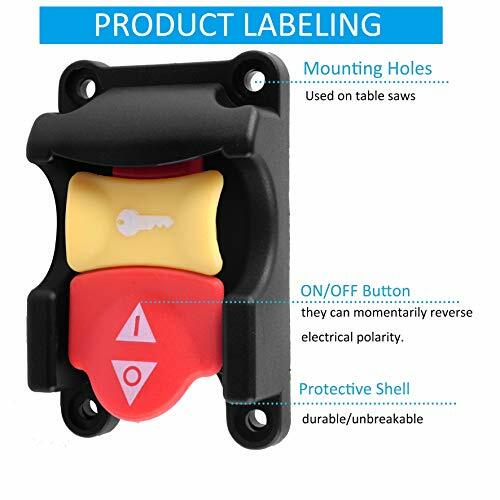 Table Saw Switch Replacement Compatible Ryobi Craftsman,Safety Power ...