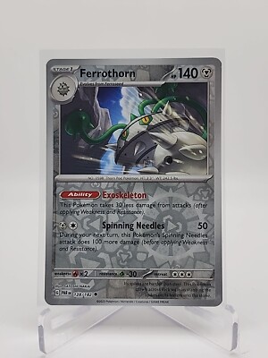 Ferrothorn [Reverse Holo] 128/182 Pokémon TCG Paradox Rift | eBay