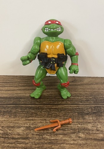Teenage Mutant Ninja Turtles TMNT Raphael Raph Hard Head Vintage Figure ...