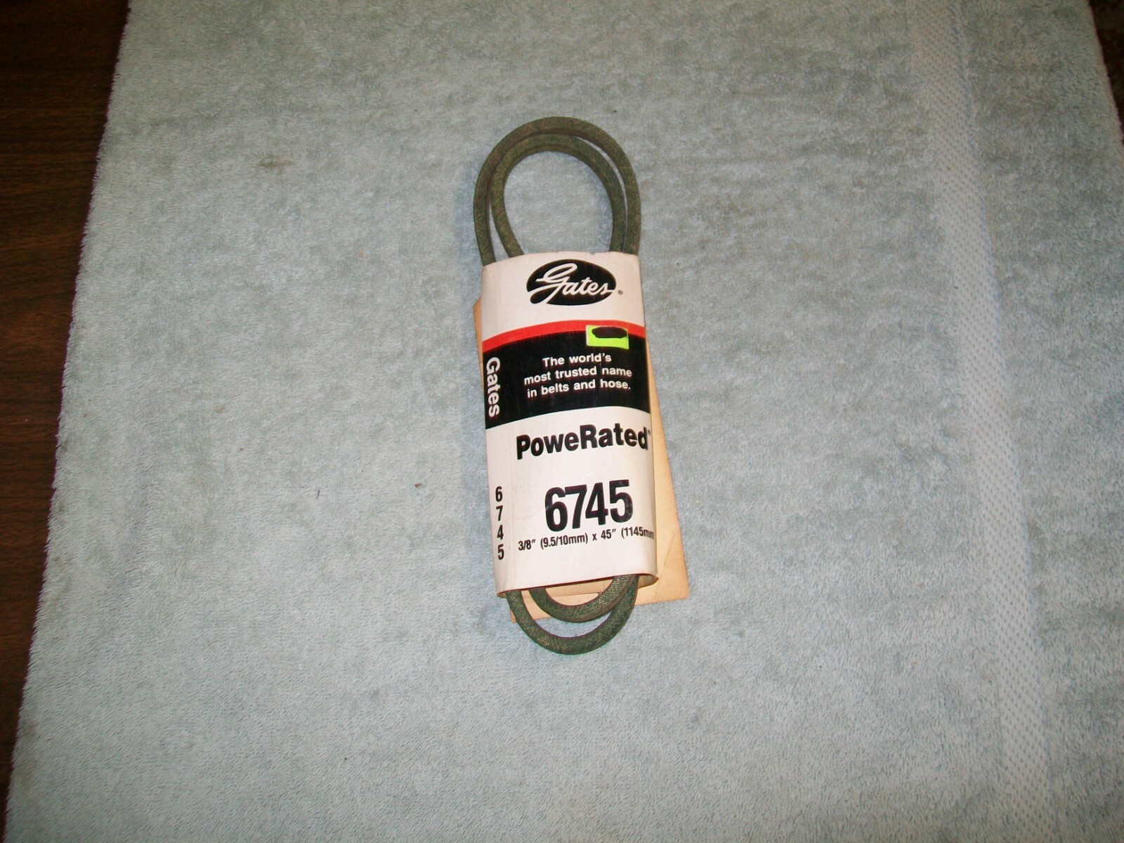 1 of Gates Powerated part # 6745 belt replaces 3/8 X 45" 3L450 | eBay