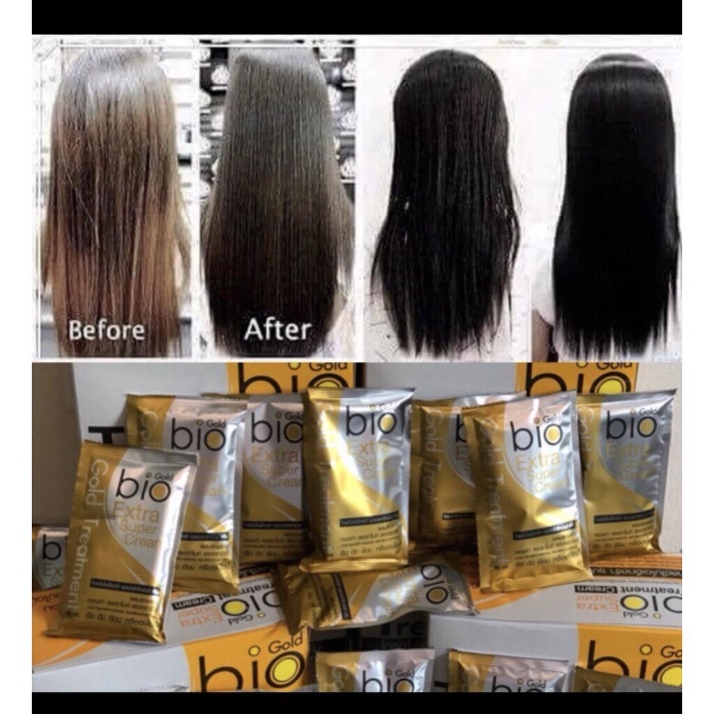 Bio Gold Extra Super Treatment Hair Conditioner Cream Soft Smooth ...