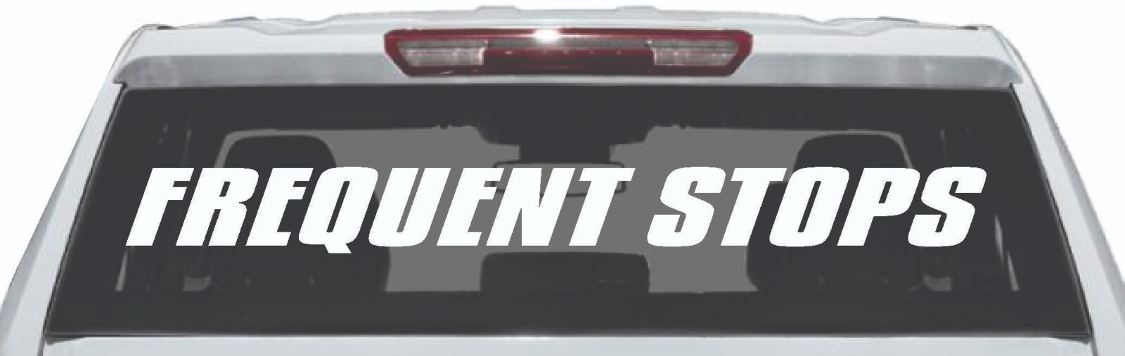 Frequent Stops Car Window Decal Sticker US Mail Rural Carrier Truck USA ...