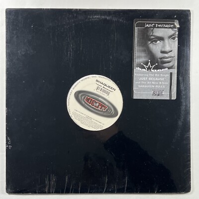 SHAQUEEN “Just Because/Shaqueen Rules” Single 12”/Mighty (Sealed) 1997 ...