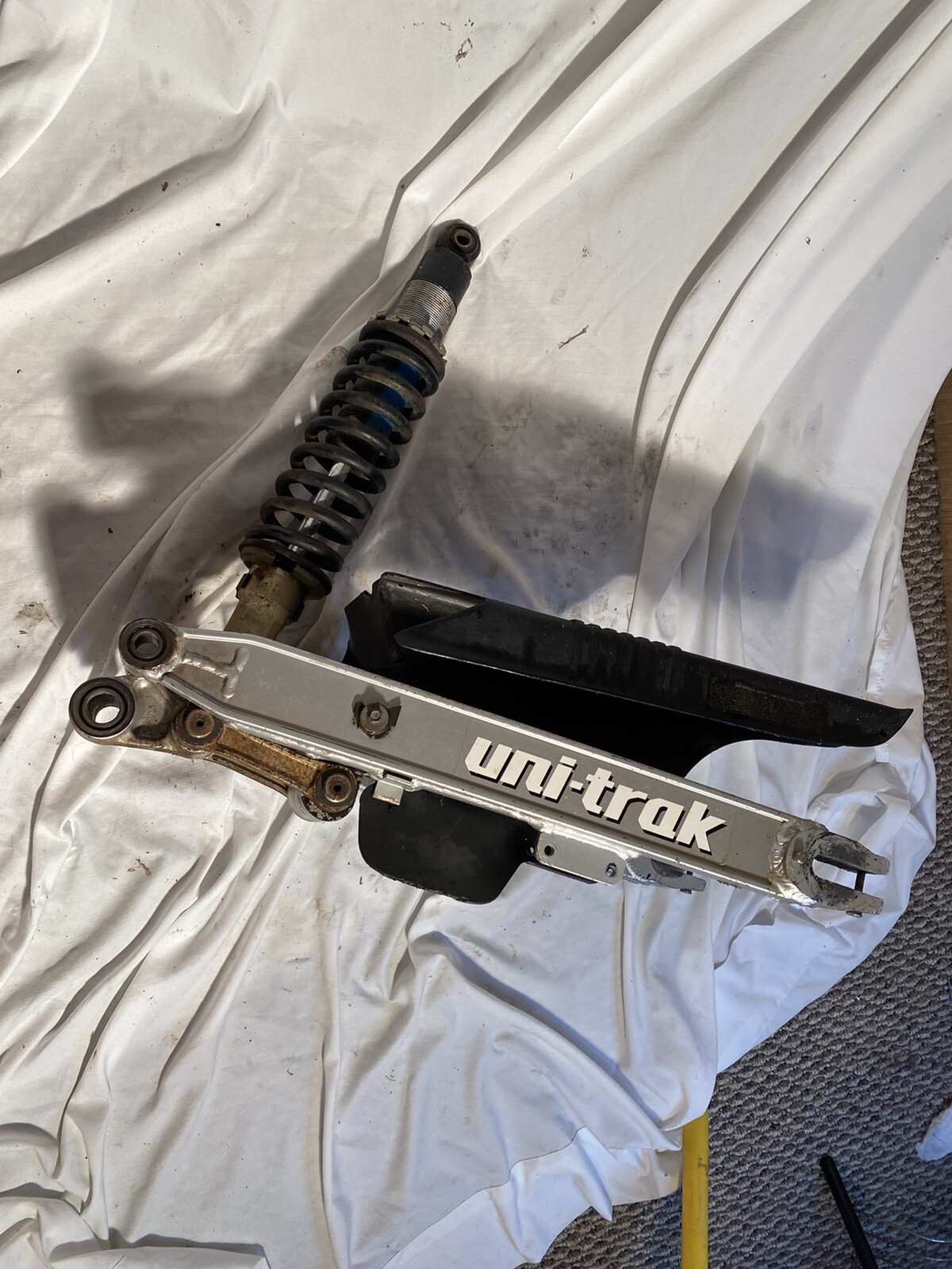 2002 Kawasaki KLR 250 Swing Arm Suspension Linkage Rear Shock | OE ...