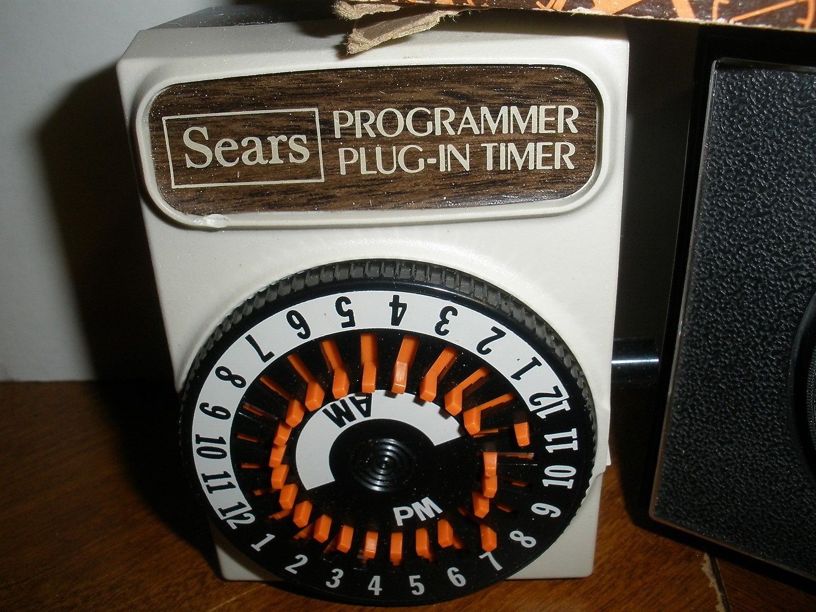 lot of 2 vntg timers Sears Best Plug-in Timer with box, GE Home Sentry ...