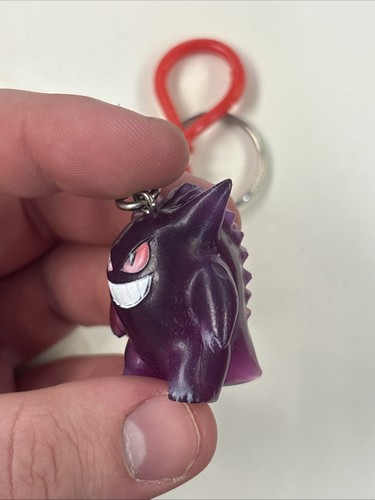 Vintage Pokemon Gengar Keychain with Pokeball Nintendo BFI 1999 ...
