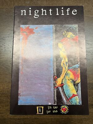 Nightlife #1 Comic Strawberry Jam Comics 1986 Derek McCulloch Simon ...