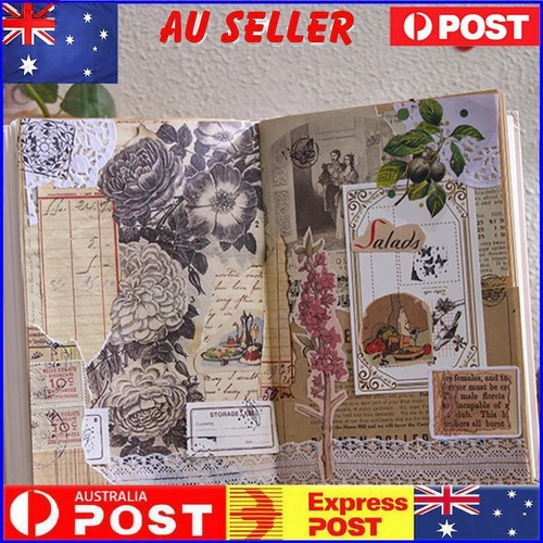 30 Sheets Base Paper Retro Handmade Background Paper Laptop Decor for ...