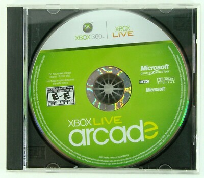 Xbox 360 XBOX Live Arcade Video Game Disc Only | eBay