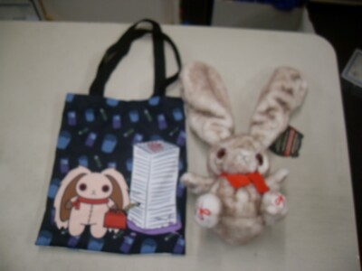 Plushie Dreadfuls Workaholic Rabbit Plush Stuffed Animal W/ Bag BNBB | eBay