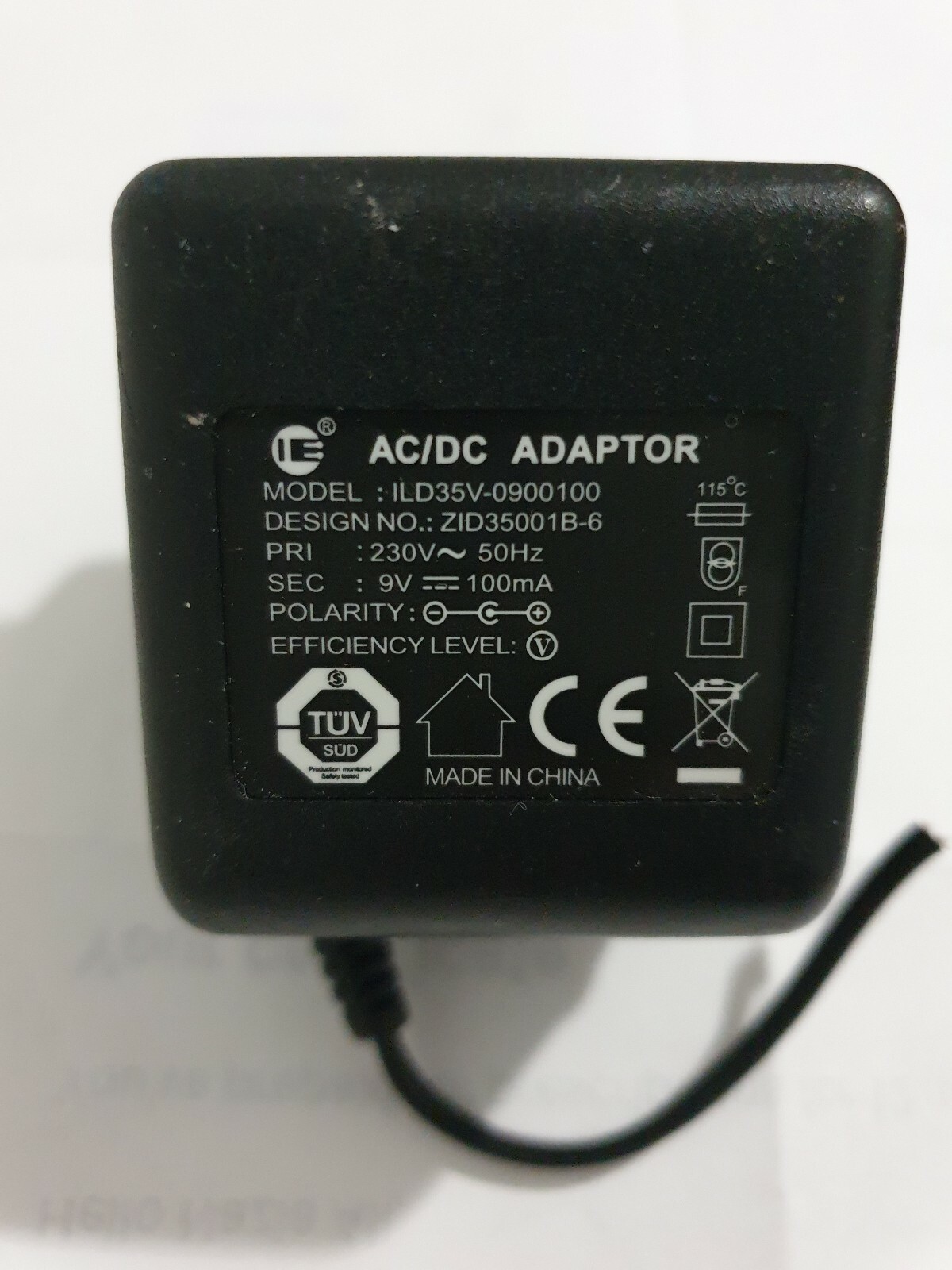 9V 100mA AC-DC Adaptor Power Supply | eBay UK