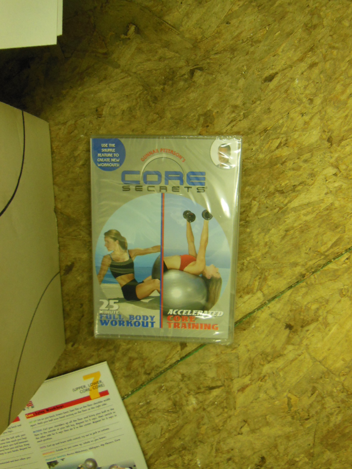 Core Secrets Exercise Ball w/ Pump & 2 DVD’s Workout & Diet ...