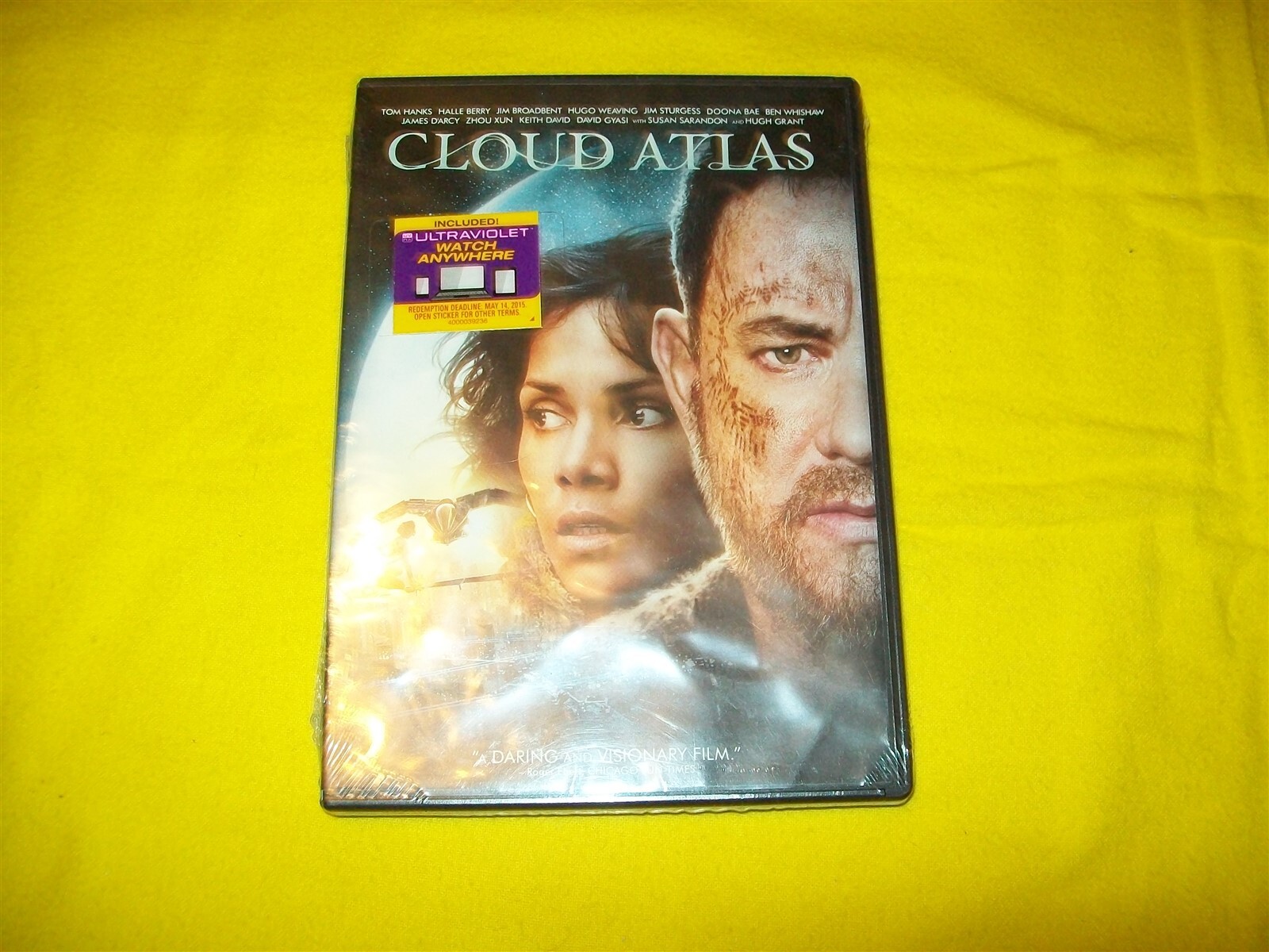 CLOUD ATLAS DVD NEW SEALED TOM HANKS HALLE BERRY HUGO WEAVING HUGH ...