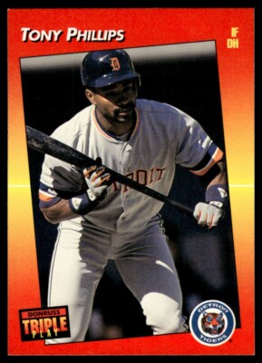 1992 Triple Play #218 Tony Phillips Detroit Tigers | eBay