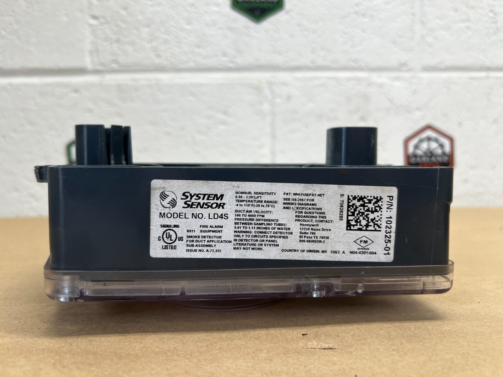 System Sensor LD4S Duct Smoke Detector | eBay