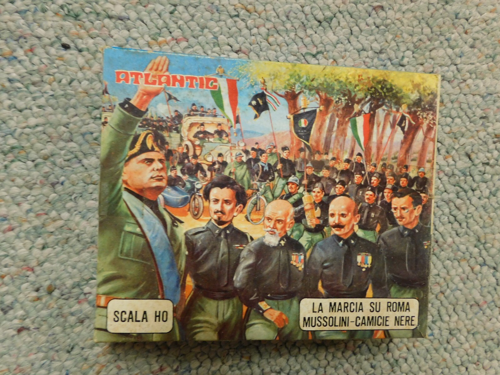 Atlantic of Italy 1/72 Box# 10007 Mussolini March on Rome Camicie Nere ...