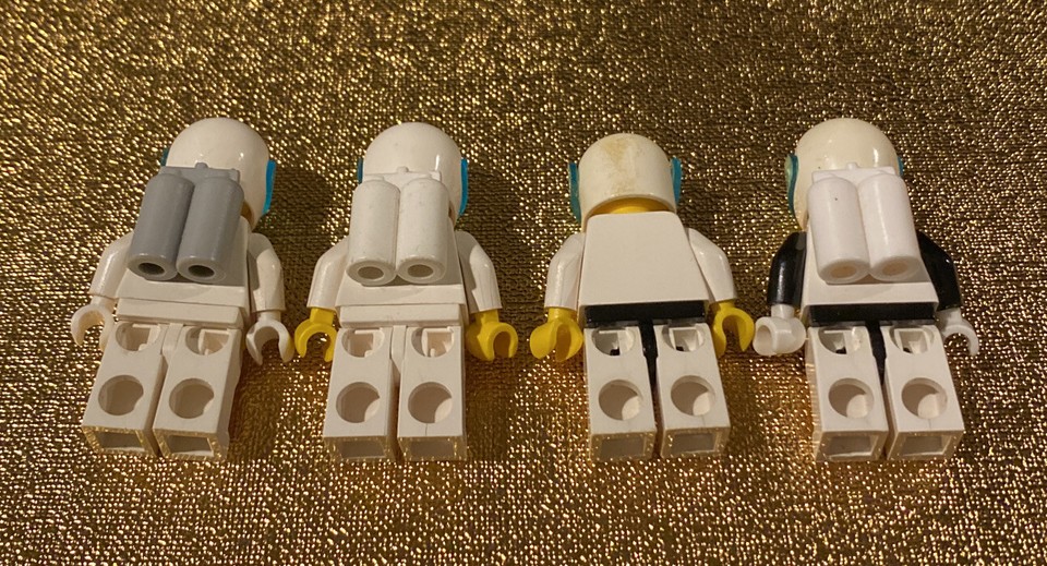 Lego White Astronaut Spaceman Figure Lot | eBay