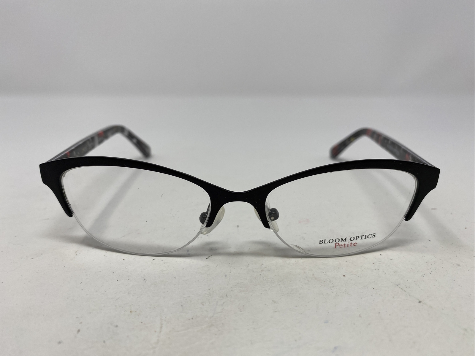 Bloom Optics ROSA MBLK 48-16-140 Matte Black Half Rim Eyeglasses Frame 0434 | eBay