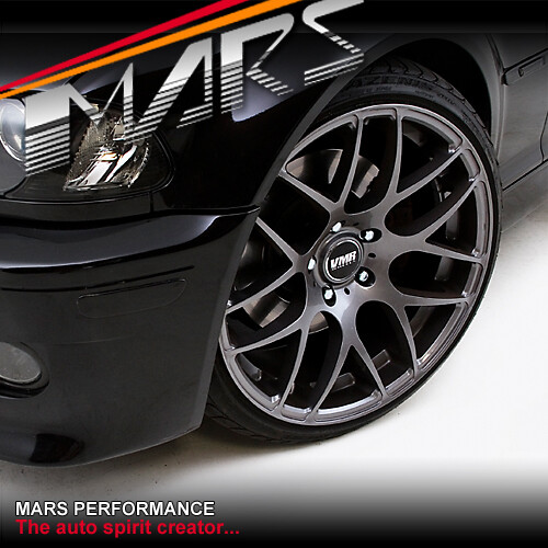 VMR V710 4 x 18" Gun Metal Concave Alloy Wheels Rims 5x120 E46 E90 E92 ...