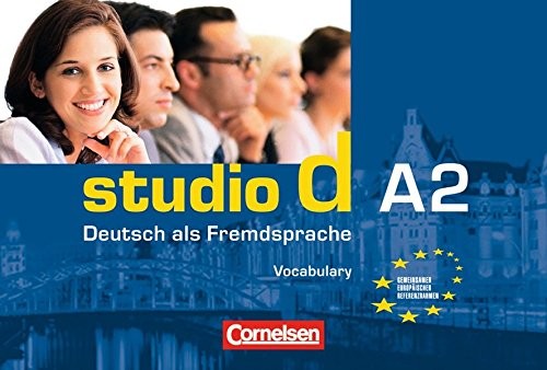STUDIO D: VOKABELTASCHENBUCH A2 DEUTSCH-ENGLISCH (GERMAN *Excellent ...