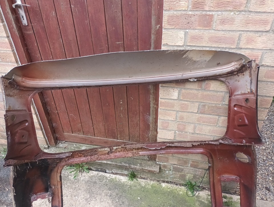 CLASSIC MINI Mayfair PANEL CUT FOR WALL ART / VERY RUSTY/boot | eBay UK