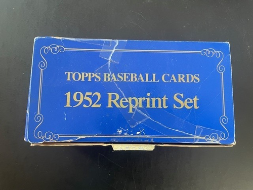 1952 Topps Reprint Set (Issued 1983) Factory Box - Sealed Busted/Box ...