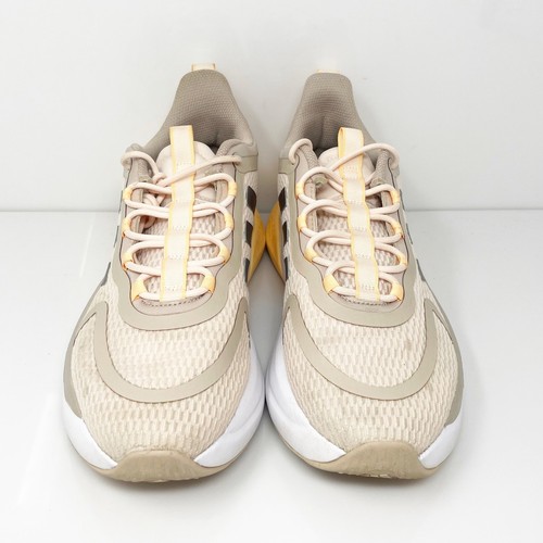 Adidas Womens Alphabounce Plus HP6637 Beige Running Shoes Sneakers Size ...