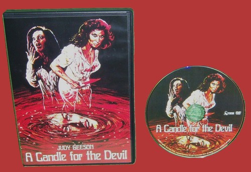 RARE OOP SCORPION JUDY GEESON A CANDLE FOR THE DEVIL CULT HORROR DVD ...
