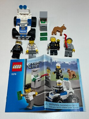 LEGO 7279 City Police Minifigure Collection 100% complete | eBay